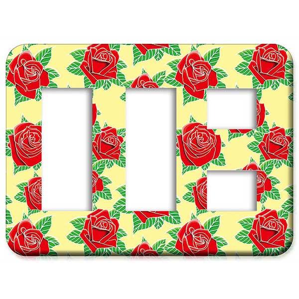 パナソニック 【コスモワイドシリーズ21】3連 コンセントプレート スイッチプレート 花柄 (スタイリッシュ) 38番 : CASEMAKER - 通販 - Yahoo!ショッピング