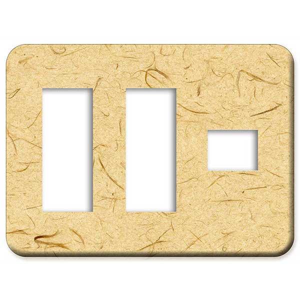 パナソニック 【コスモワイドシリーズ21】3連 コンセントプレート スイッチプレート 和調柄 (和紙柄) 07番 : CASEMAKER - 通販 - Yahoo!ショッピング