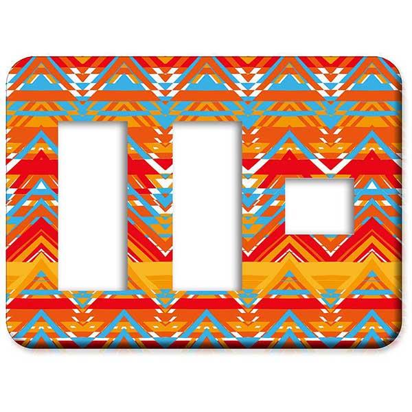 パナソニック 【コスモワイドシリーズ21】3連 コンセントプレート スイッチプレート ネイティブアメリカン柄 25番 : CASEMAKER - 通販 - Yahoo!ショッピング