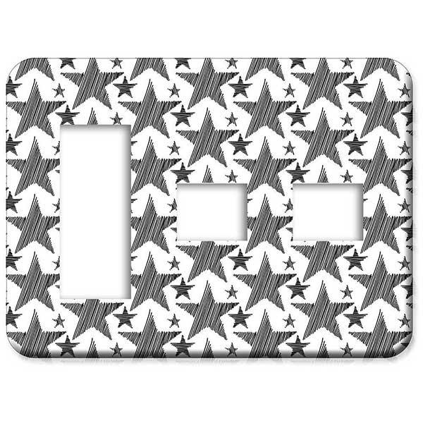 パナソニック 【コスモワイドシリーズ21】3連 コンセントプレート スイッチプレート 星柄 03番 : CASEMAKER - 通販 - Yahoo!ショッピング