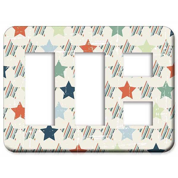 パナソニック 【コスモワイドシリーズ21】3連 コンセントプレート スイッチプレート 星柄 09番 : CASEMAKER - 通販 - Yahoo!ショッピング