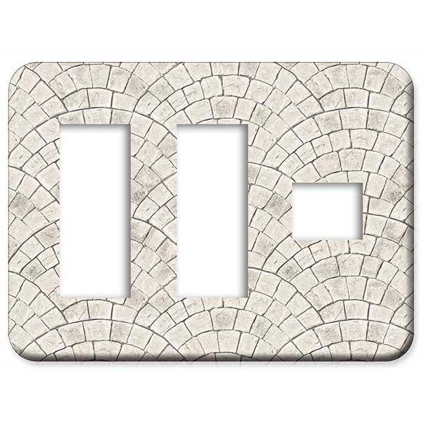 パナソニック 【コスモワイドシリーズ21】3連 コンセントプレート スイッチプレート 石目調 (北欧モダン柄) 11番 : CASEMAKER - 通販 - Yahoo!ショッピング