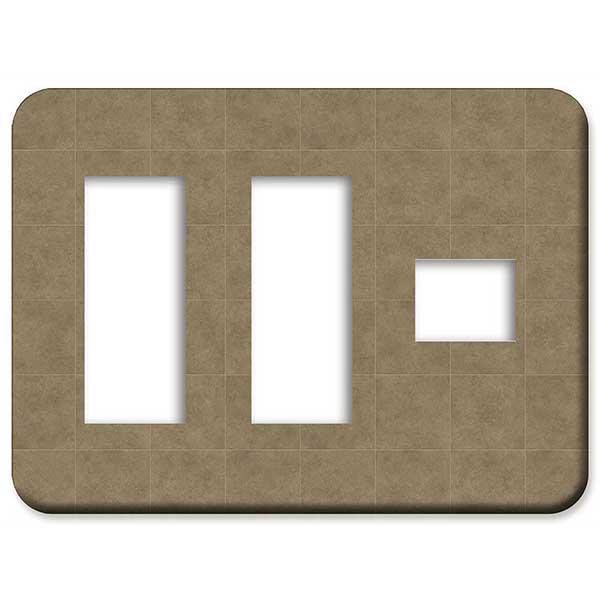 パナソニック 【コスモワイドシリーズ21】3連 コンセントプレート スイッチプレート 石目調 (タイル柄) 15番 : CASEMAKER - 通販 - Yahoo!ショッピング