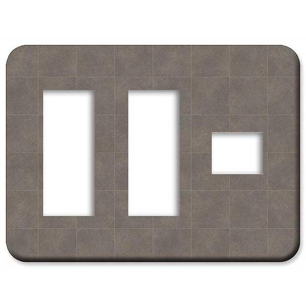パナソニック 【コスモワイドシリーズ21】3連 コンセントプレート スイッチプレート 石目調 (タイル柄) 16番 : CASEMAKER - 通販 - Yahoo!ショッピング