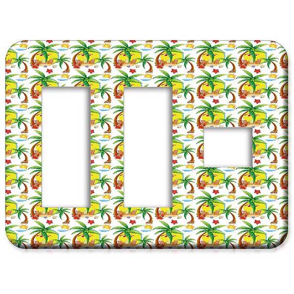 パナソニック 【コスモワイドシリーズ21】3連 コンセントプレート スイッチプレート サマー柄 28番 : CASEMAKER - 通販 - Yahoo!ショッピング