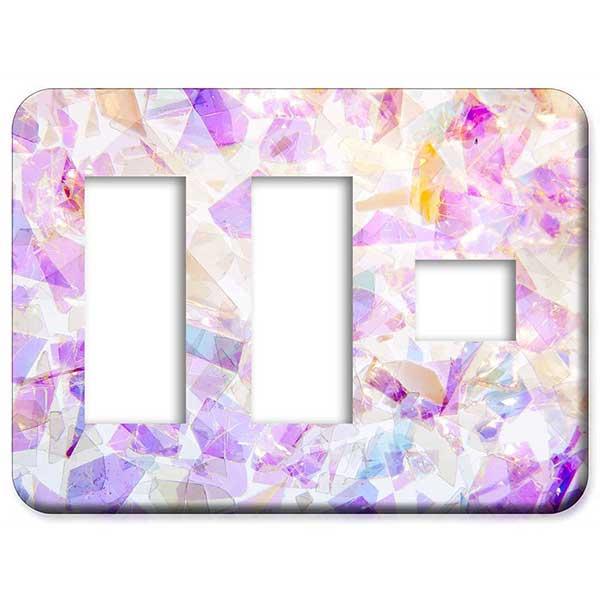 パナソニック 【コスモワイドシリーズ21】3連 コンセントプレート スイッチプレート キラキラ柄 (ジュエリー) 02番 : CASEMAKER - 通販 - Yahoo!ショッピング