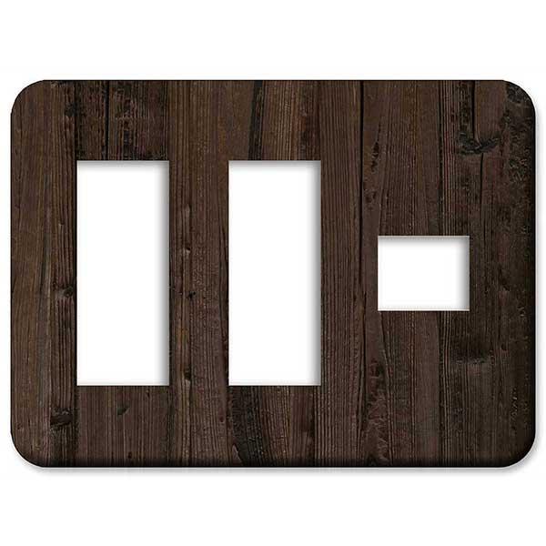 パナソニック 【コスモワイドシリーズ21】3連 コンセントプレート スイッチプレート 交換 プレミアムウッド 木目調柄 (ヴィンテージ) 33番 : CASEMAKER - 通販 ...