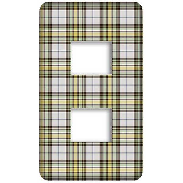 パナソニック 【フルカラー(モダン)プレート】1連 コンセントプレート スイッチプレート チェック柄 18番 : CASEMAKER - 通販 - Yahoo!ショッピング