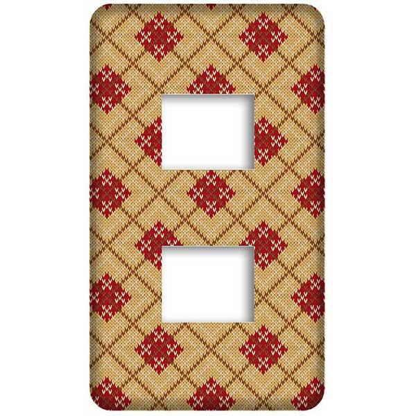 パナソニック 【フルカラー(モダン)プレート】1連 コンセントプレート スイッチプレート チェック柄 38番 : CASEMAKER - 通販 - Yahoo!ショッピング