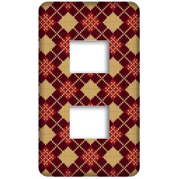 パナソニック 【フルカラー(モダン)プレート】1連 コンセントプレート スイッチプレート チェック柄 43番 : CASEMAKER - 通販 - Yahoo!ショッピング