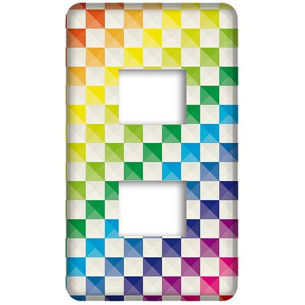 パナソニック 【フルカラー(モダン)プレート】1連 コンセントプレート スイッチプレート カラフル柄 27番 : CASEMAKER - 通販 - Yahoo!ショッピング