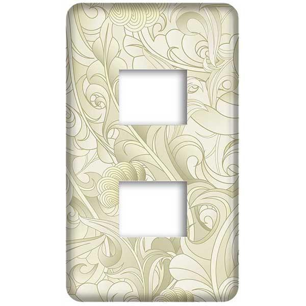 パナソニック 【フルカラー(モダン)プレート】1連 コンセントプレート スイッチプレート ダマスク柄 (エレガント) 06番 : CASEMAKER - 通販 - Yahoo!ショッピング