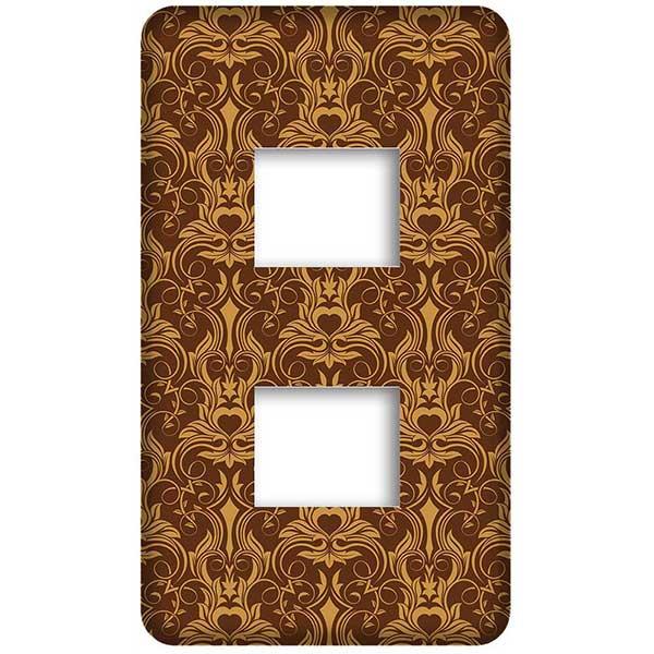 パナソニック 【フルカラー(モダン)プレート】1連 コンセントプレート スイッチプレート ダマスク柄 (ゴージャス) 13番 : CASEMAKER - 通販 - Yahoo!ショッピング