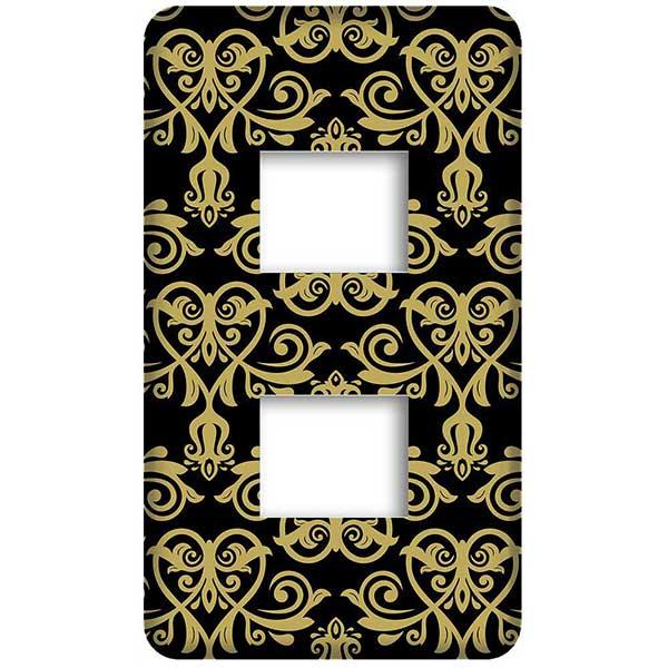 パナソニック 【フルカラー(モダン)プレート】1連 コンセントプレート スイッチプレート ダマスク柄 (ゴージャス) 36番 : CASEMAKER - 通販 - Yahoo!ショッピング