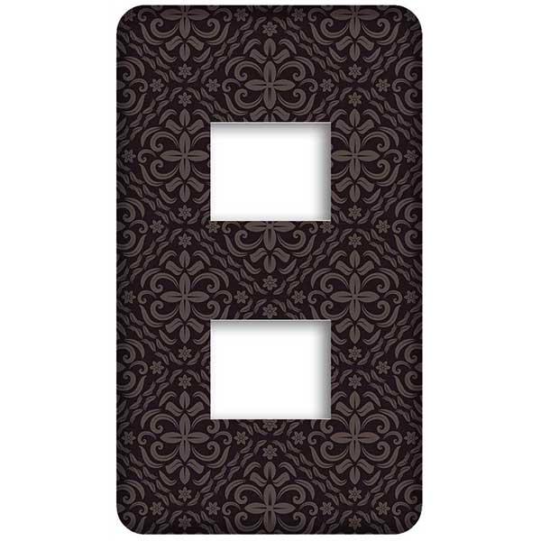 パナソニック 【フルカラー(モダン)プレート】1連 コンセントプレート スイッチプレート ダマスク柄 (ゴージャス) 47番 : CASEMAKER - 通販 - Yahoo!ショッピング