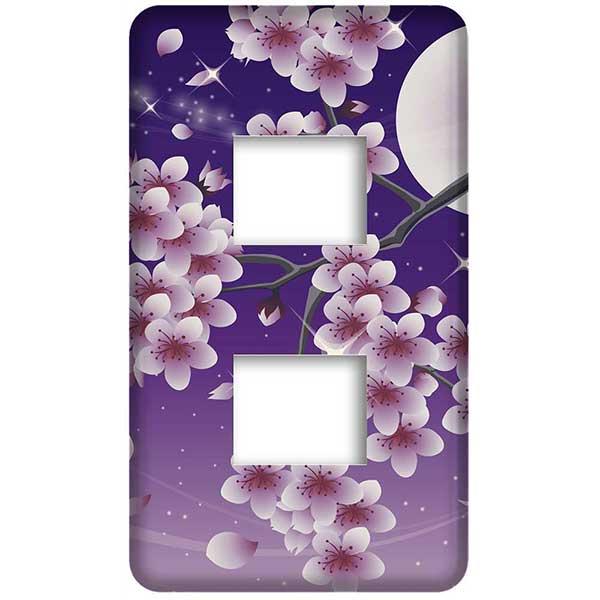 パナソニック 【フルカラー(モダンプレート)タイプ】コンセントカバー スイッチカバー 1連 プレート 交換 DIY 花柄 (クラシック) 20番 : modan1-flower-cl20 ...