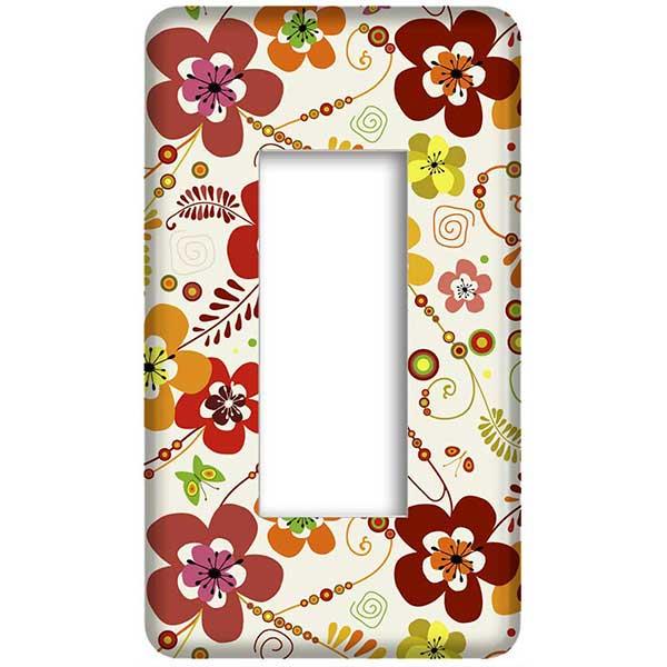 パナソニック 【フルカラー(モダン)プレート】1連 コンセントプレート スイッチプレート 花柄 (キュート) 08番 : CASEMAKER - 通販 - Yahoo!ショッピング