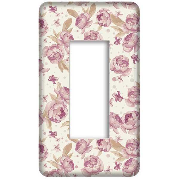 パナソニック 【フルカラー(モダン)プレート】1連 コンセントプレート スイッチプレート 花柄 (エレガント) 09番 : CASEMAKER - 通販 - Yahoo!ショッピング