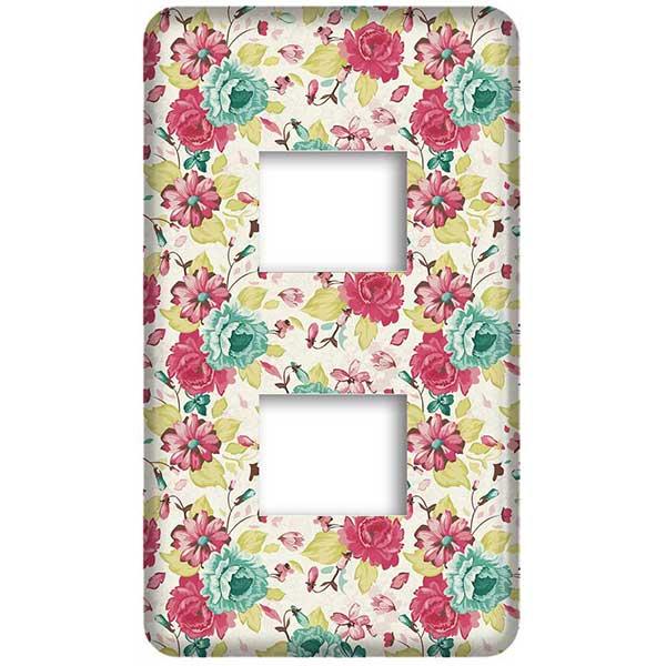 パナソニック 【フルカラー(モダン)プレート】1連 コンセントプレート スイッチプレート 花柄 (エレガント) 23番 : CASEMAKER - 通販 - Yahoo!ショッピング