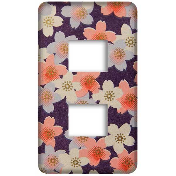 パナソニック 【フルカラー(モダン)プレート】1連 コンセントプレート スイッチプレート 和調柄 (和柄 日本風柄) 27番 : CASEMAKER - 通販 - Yahoo!ショッピング