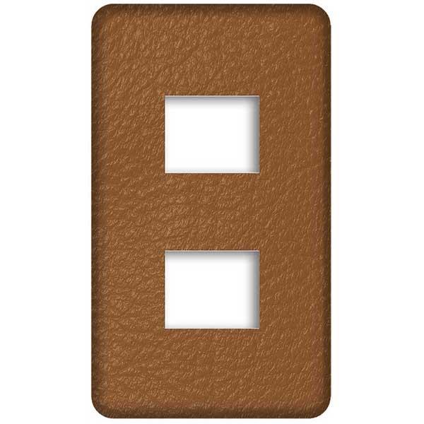 パナソニック 【フルカラー(モダン)プレート】1連 コンセントプレート スイッチプレート レザー革調柄 08番 : CASEMAKER - 通販 - Yahoo!ショッピング