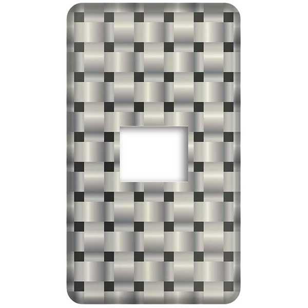 パナソニック 【フルカラー(モダン)プレート】1連 コンセントプレート スイッチプレート メタル調柄 03番 : CASEMAKER - 通販 - Yahoo!ショッピング