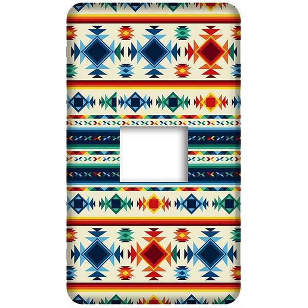 パナソニック 【フルカラー(モダン)プレート】1連 コンセントプレート スイッチプレート ネイティブアメリカン柄 05番 : CASEMAKER - 通販 - Yahoo!ショッピング