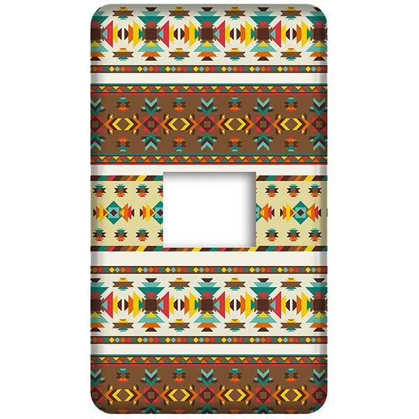 パナソニック 【フルカラー(モダン)プレート】1連 コンセントプレート スイッチプレート ネイティブアメリカン柄 15番 : CASEMAKER - 通販 - Yahoo!ショッピング