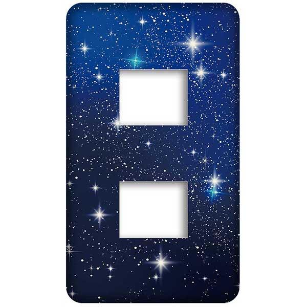 パナソニック 【フルカラー(モダンプレート)タイプ】コンセントカバー スイッチカバー 1連 プレート 交換 DIY 星柄 33番 : modan1-star33 : CASEMAKER ...