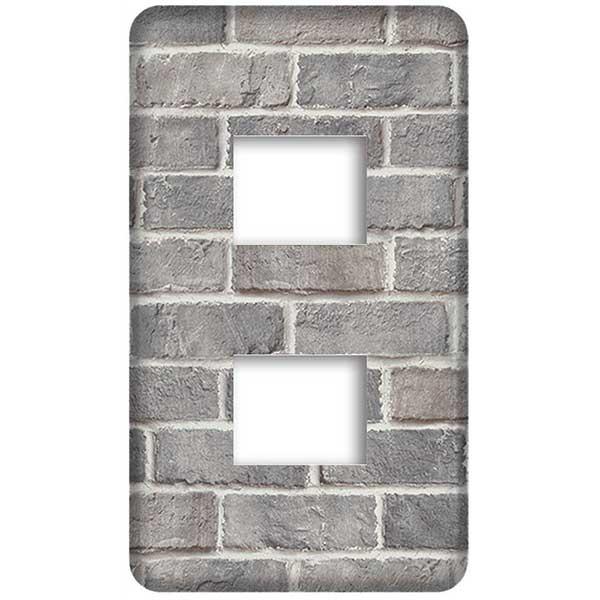パナソニック 【フルカラー(モダン)プレート】1連 コンセントプレート スイッチプレート 石目調 (レンガ柄) 11番 : CASEMAKER - 通販 - Yahoo!ショッピング