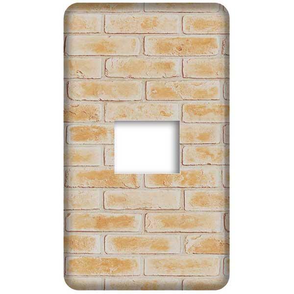 パナソニック 【フルカラー(モダン)プレート】1連 コンセントプレート スイッチプレート 石目調 (レンガ柄) 16番 : CASEMAKER - 通販 - Yahoo!ショッピング