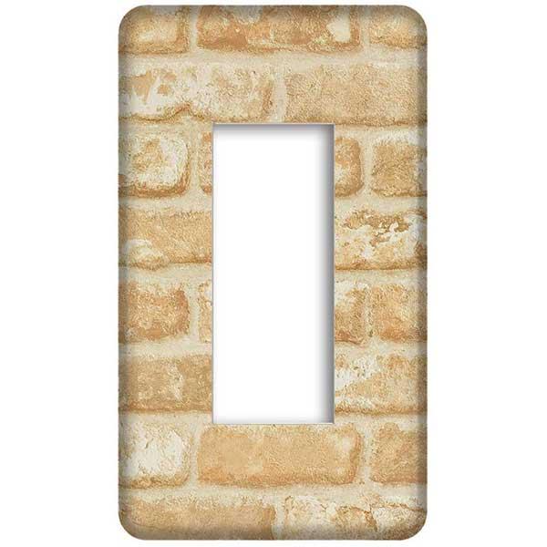 パナソニック 【フルカラー(モダン)プレート】1連 コンセントプレート スイッチプレート 石目調 (レンガ柄) 17番 : CASEMAKER - 通販 - Yahoo!ショッピング