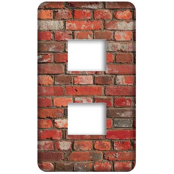 パナソニック 【フルカラー(モダン)プレート】1連 コンセントプレート スイッチプレート 石目調 (レンガ柄) 39番 : CASEMAKER - 通販 - Yahoo!ショッピング