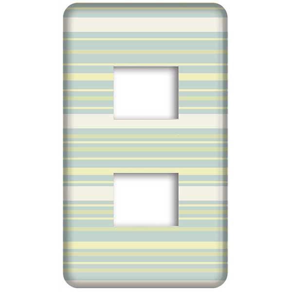 パナソニック 【フルカラー(モダン)プレート】1連 コンセントプレート スイッチプレート ボーダー柄 04番 : CASEMAKER - 通販 - Yahoo!ショッピング