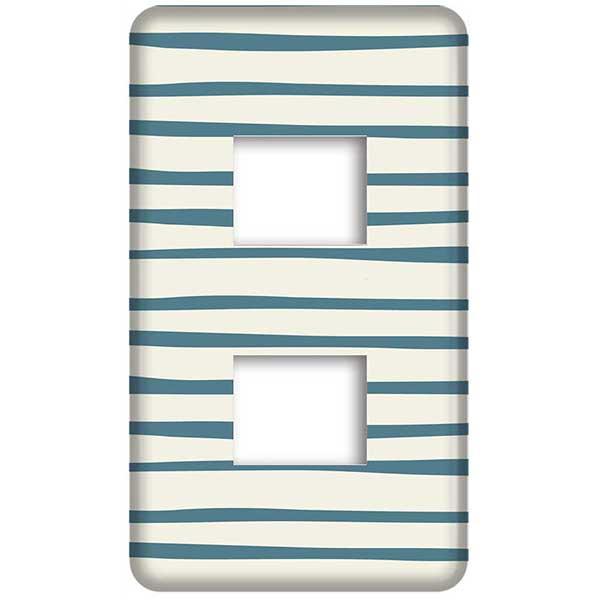 パナソニック 【フルカラー(モダン)プレート】1連 コンセントプレート スイッチプレート ボーダー柄 05番 : CASEMAKER - 通販 - Yahoo!ショッピング