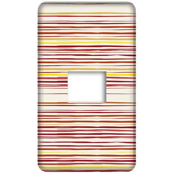 パナソニック 【フルカラー(モダン)プレート】1連 コンセントプレート スイッチプレート ボーダー柄 17番 : CASEMAKER - 通販 - Yahoo!ショッピング