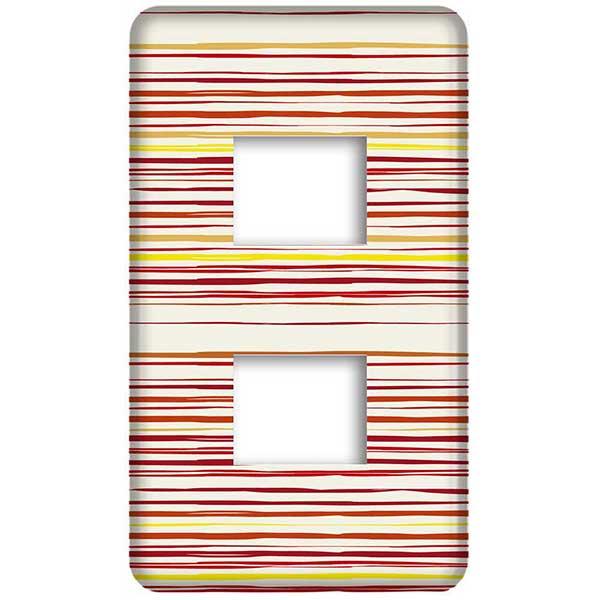 パナソニック 【フルカラー(モダン)プレート】1連 コンセントプレート スイッチプレート ボーダー柄 17番 : CASEMAKER - 通販 - Yahoo!ショッピング