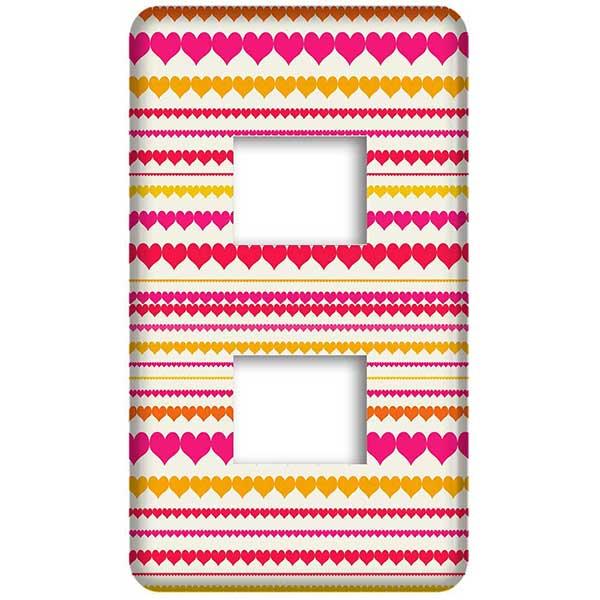 パナソニック 【フルカラー(モダン)プレート】1連 コンセントプレート スイッチプレート ボーダー柄 19番 : CASEMAKER - 通販 - Yahoo!ショッピング