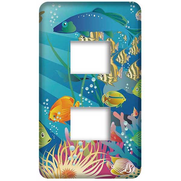 パナソニック 【フルカラー(モダン)プレート】1連 コンセントプレート スイッチプレート サマー柄 11番 : CASEMAKER - 通販 - Yahoo!ショッピング