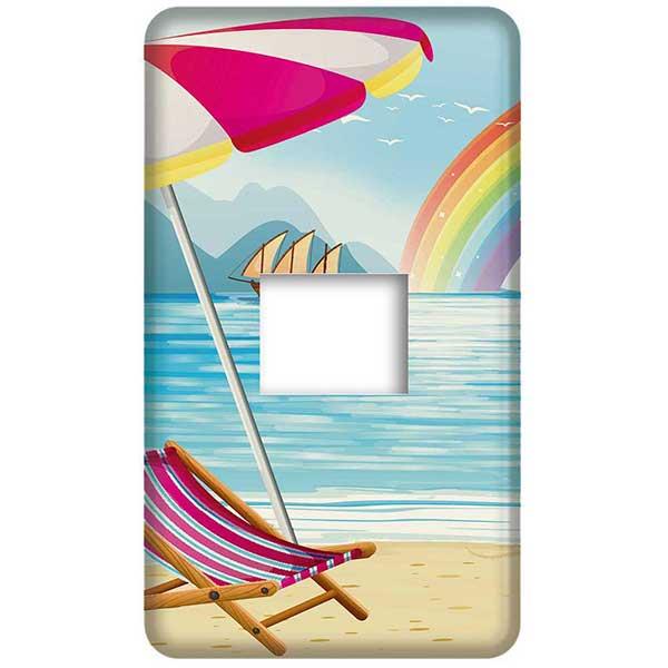 パナソニック 【フルカラー(モダン)プレート】1連 コンセントプレート スイッチプレート サマー柄 14番 : CASEMAKER - 通販 - Yahoo!ショッピング