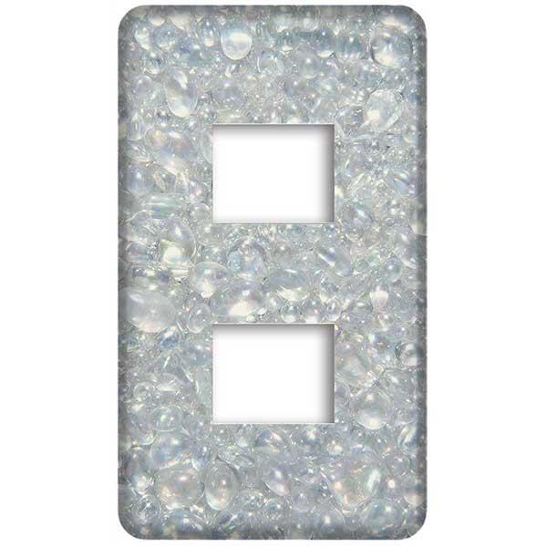 パナソニック 【フルカラー(モダン)プレート】1連 コンセントプレート スイッチプレート キラキラ柄 (雫) 04番 : CASEMAKER - 通販 - Yahoo!ショッピング