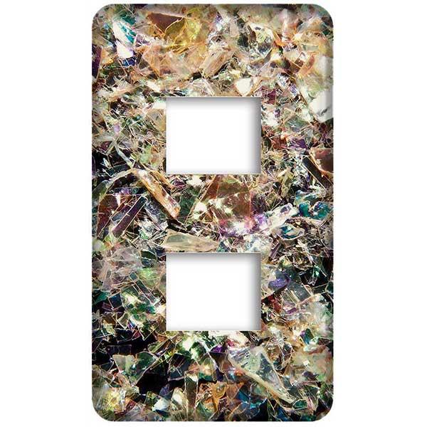 パナソニック 【フルカラー(モダン)プレート】1連 コンセントプレート スイッチプレート キラキラ柄 (ジュエリー) 18番 : CASEMAKER - 通販 - Yahoo!ショッピング