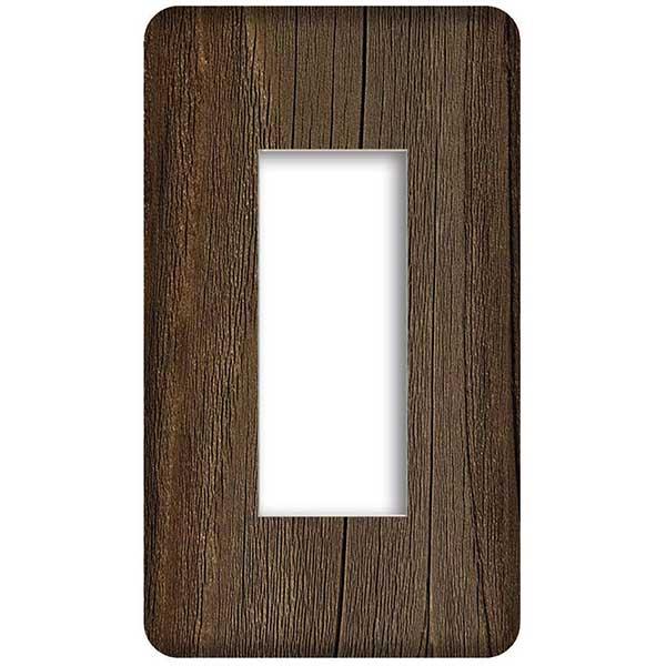 パナソニック 【フルカラー(モダン)プレート】1連 コンセントプレート スイッチプレート 交換 プレミアムウッド 木目調柄 (ダークブラウン) 14番 : CASEMAKER - 通販 ...