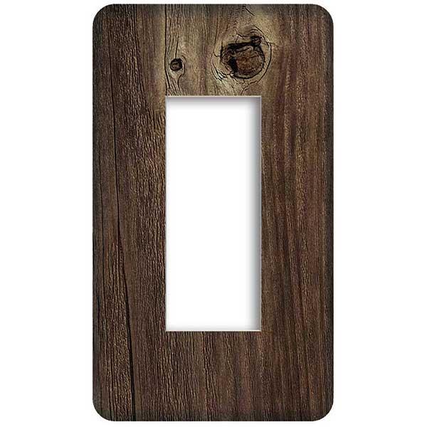 パナソニック 【フルカラー(モダン)プレート】1連 コンセントプレート スイッチプレート 交換 プレミアムウッド 木目調柄 (ダークブラウン) 15番 : CASEMAKER - 通販 ...