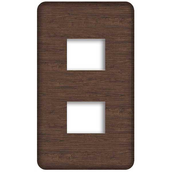 パナソニック 【フルカラー(モダン)プレート】1連 コンセントプレート スイッチプレート 交換 プレミアムウッド 木目調柄 (ダークブラウン) 28番 : CASEMAKER - 通販 ...