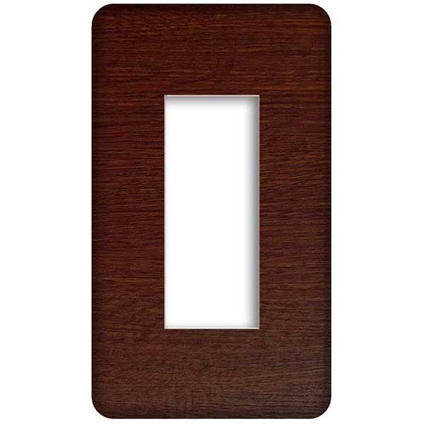パナソニック 【フルカラー(モダン)プレート】1連 コンセントプレート スイッチプレート 交換 プレミアムウッド 木目調柄 (ダークブラウン) 29番 : CASEMAKER - 通販 ...
