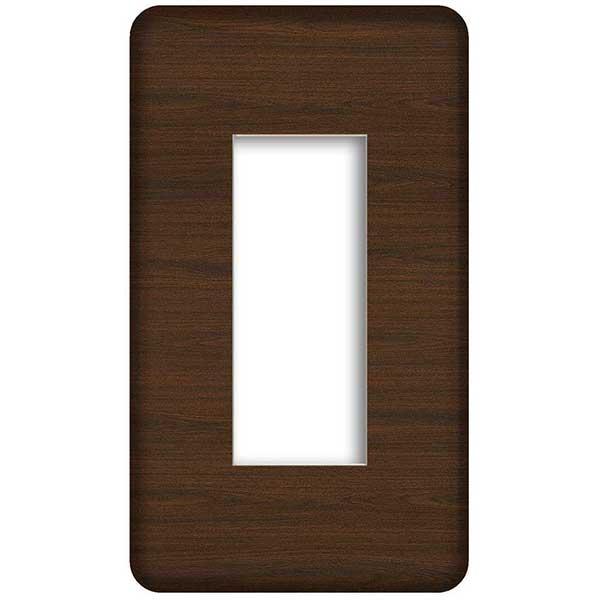 パナソニック 【フルカラー(モダン)プレート】1連 コンセントプレート スイッチプレート 交換 プレミアムウッド 木目調柄 (ダークブラウン) 31番 : CASEMAKER - 通販 ...