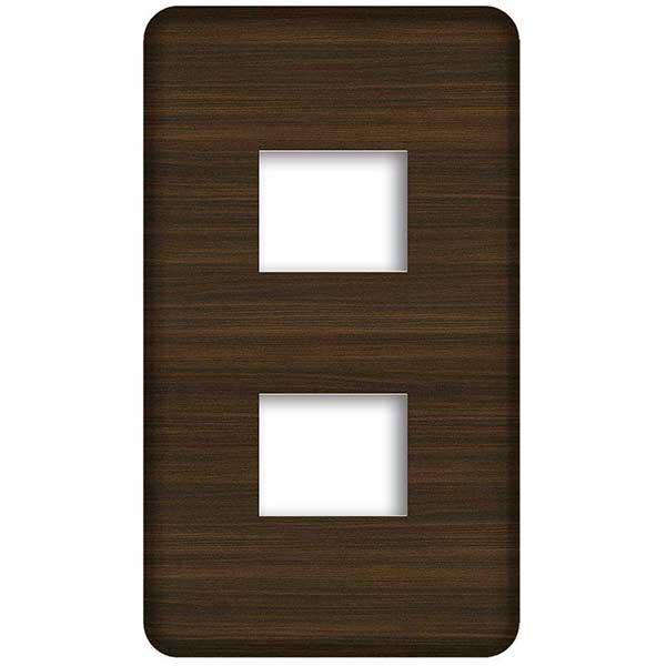 パナソニック 【フルカラー(モダン)プレート】1連 コンセントプレート スイッチプレート 交換 プレミアムウッド 木目調柄 (ダークブラウン) 37番 : CASEMAKER - 通販 ...