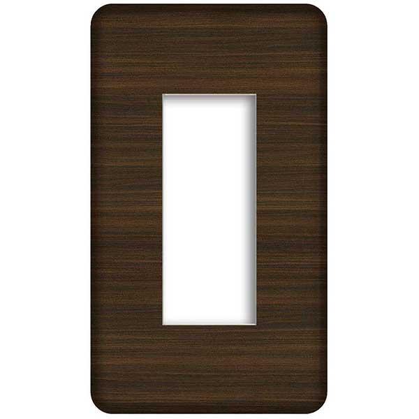 パナソニック 【フルカラー(モダン)プレート】1連 コンセントプレート スイッチプレート 交換 プレミアムウッド 木目調柄 (ダークブラウン) 37番 : CASEMAKER - 通販 ...
