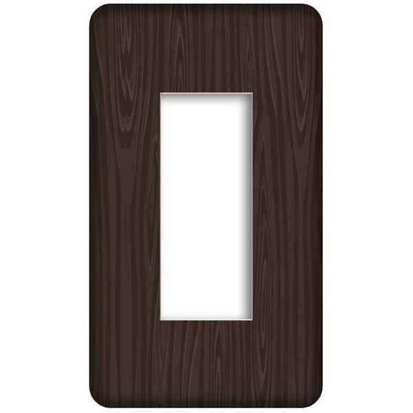 パナソニック 【フルカラー(モダン)プレート】1連 コンセントプレート スイッチプレート 交換 プレミアムウッド 木目調柄 (ダークブラウン) 38番 : CASEMAKER - 通販 ...